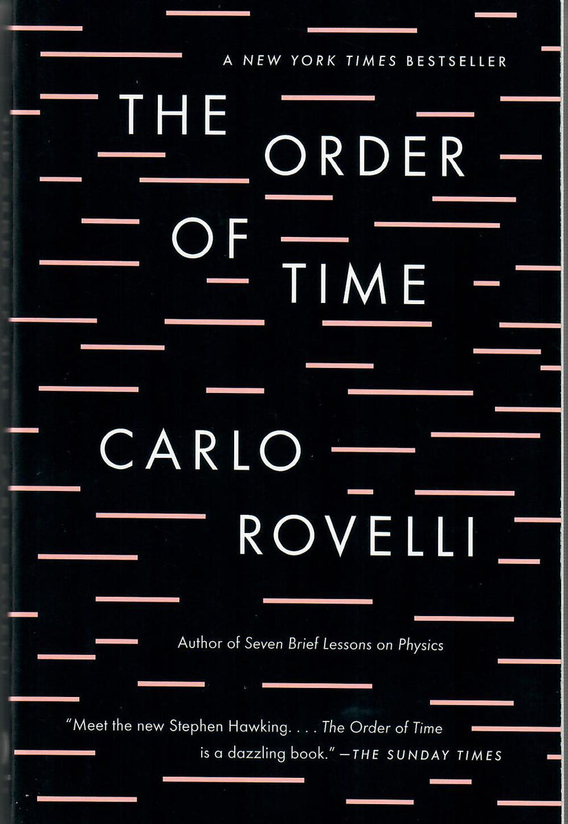 THE ORDER OF TIME - Carlo Rovelli – Libreria Laberinto